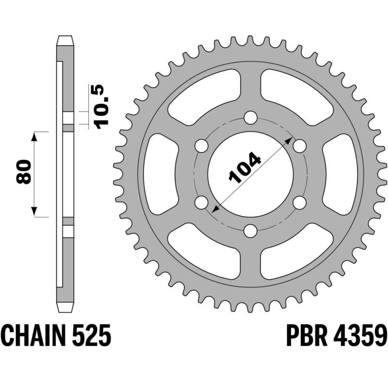 PBR Sprocket & Chain Kit-Versys 1000/Z1000/Z1000R 43T/15T