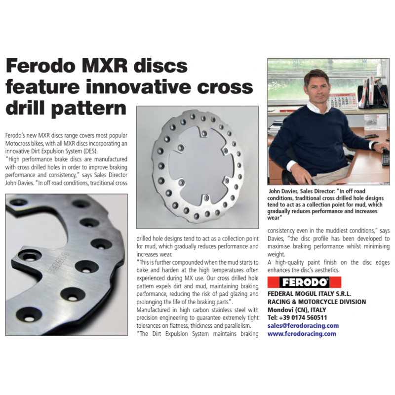 223-FMD0017MXR Ferodo Brake Disc-Front-260mm