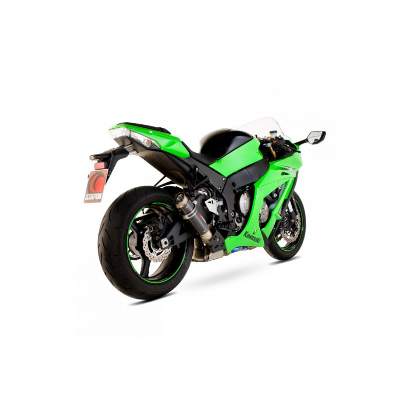 243-KA1002CEM Scorpion RP-1 GP Slip-On-ZX10R '11-'15