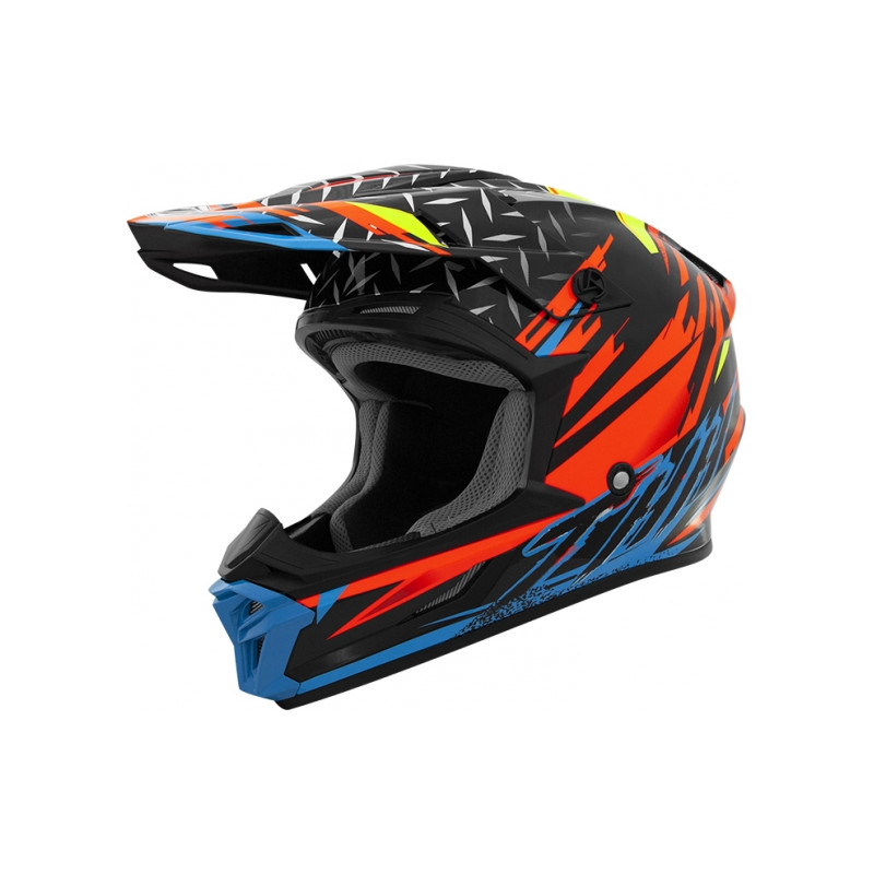 THH 710X MX Helmet Assault-Orange/Blue